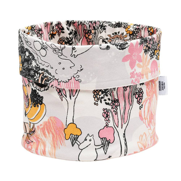 Moomin Living Room Storage Basket Pink - The Official Moomin Shop ...