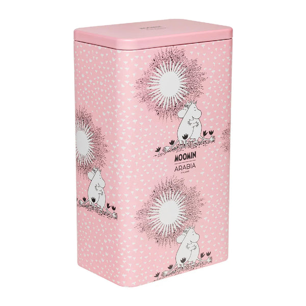 Moomin Coffee Tin 19 cm Love - The Official Moomin Shop - United Kingdom