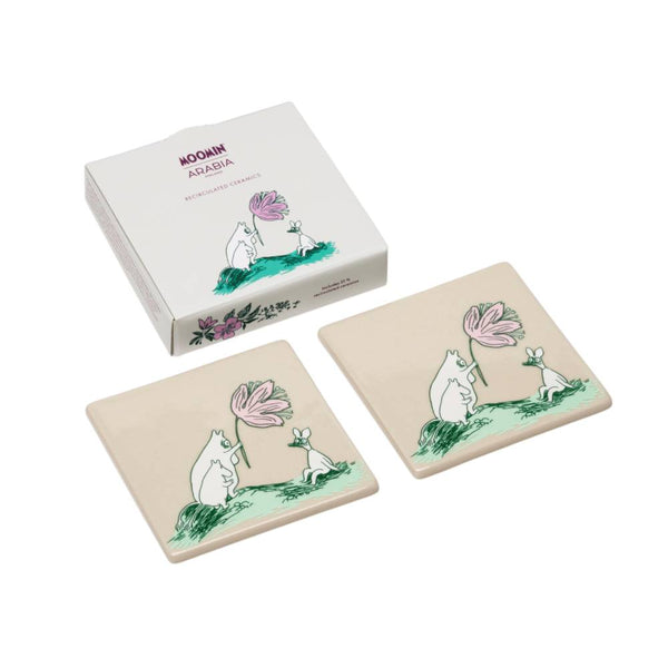 Moomin Living Room Coaster 2set - The Official Moomin Shop - United Kingdom