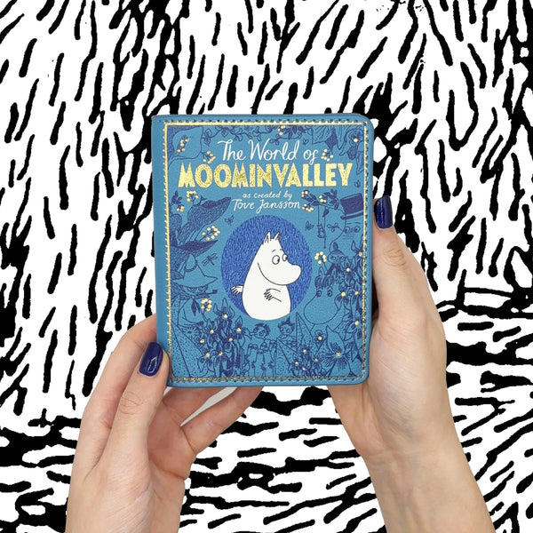 Wallet The World of Moominvalley Blue - The Official Moomin Shop ...