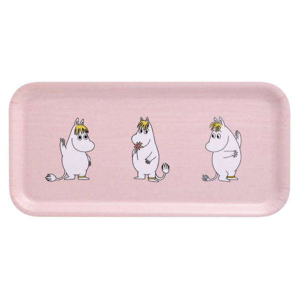 Moomin Retro Tray 27x13 cm Snorkmaiden Pink - The Official Moomin Shop ...