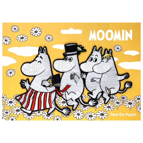 Moomin Family Sew On Patch - The Official Moomin Shop - United Kingdom