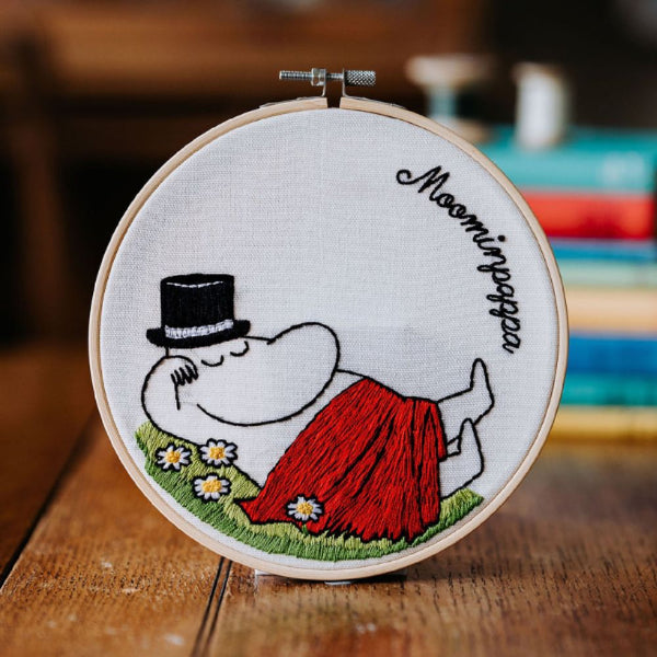 Embroidery Kit Moominpappa Snoozing - The Official Moomin Shop - United ...