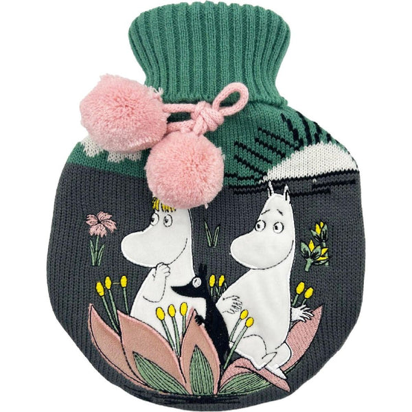Moomin Hot Water Bottle Lotus - The Official Moomin Shop - United Kingdom