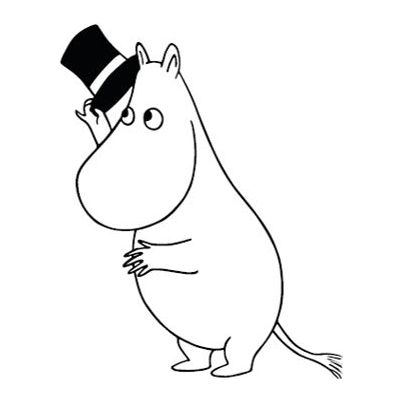 Moomin Reflector Tag Moominpappa - The Official Moomin Shop - United ...