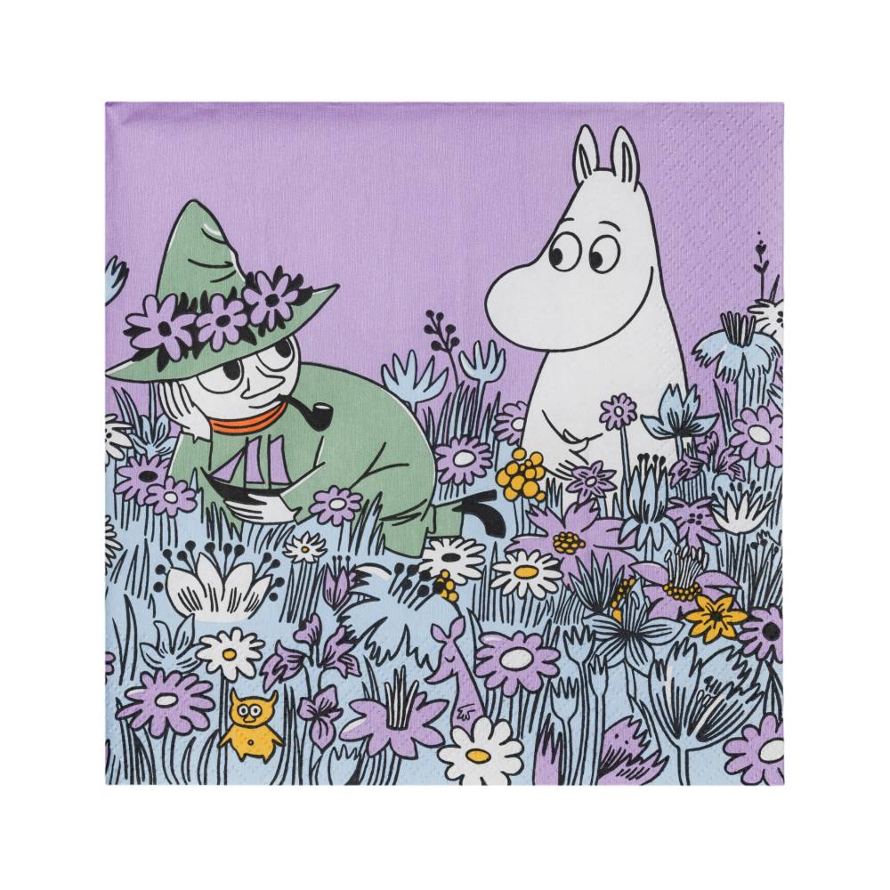 Moomin Friends Forever Paper Napkins 33 cm - The Official Moomin Shop ...