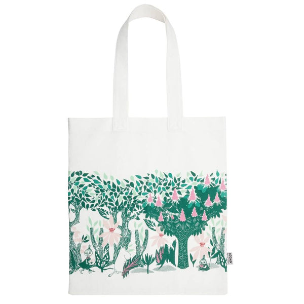 Moomin Spring Chestnut Ecobag Green - The Official Moomin Shop - United ...