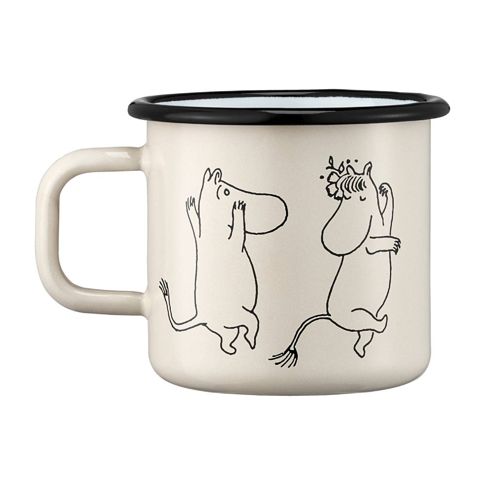 Moomin 80 Enamel Mug 3.7 dl - The Official Moomin Shop - United Kingdom
