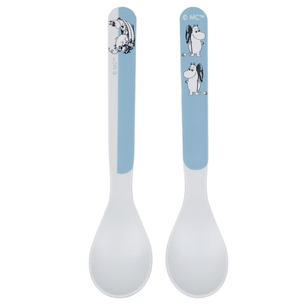 Moomin Water And Bath Spoon Set Blue - The Official Moomin Shop ...