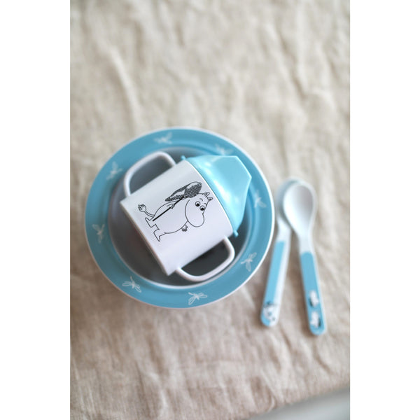 Moomin Water And Bath Spoon Set Blue - The Official Moomin Shop ...