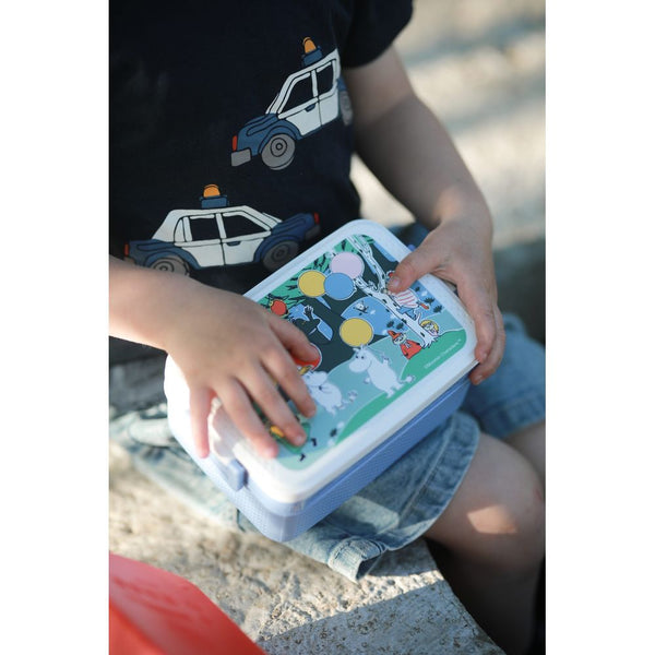 Moomin Festivities Lunchbox Blue - The Official Moomin Shop - United ...