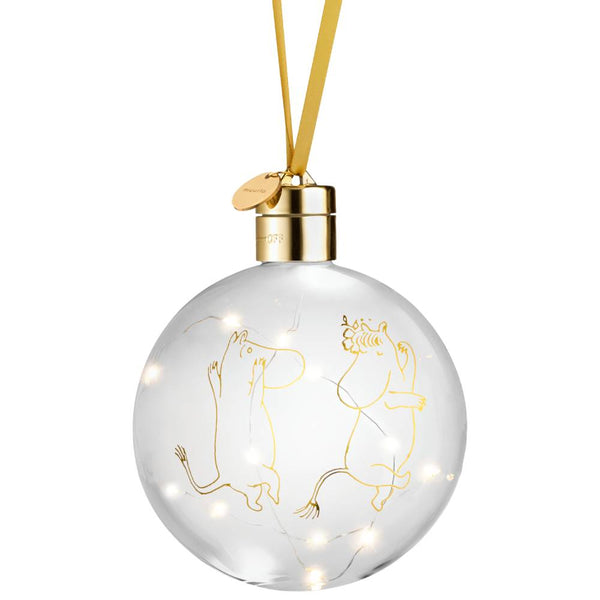 Moomin 80 Glass Bauble & LED Lights 11 cm - The Official Moomin Shop ...