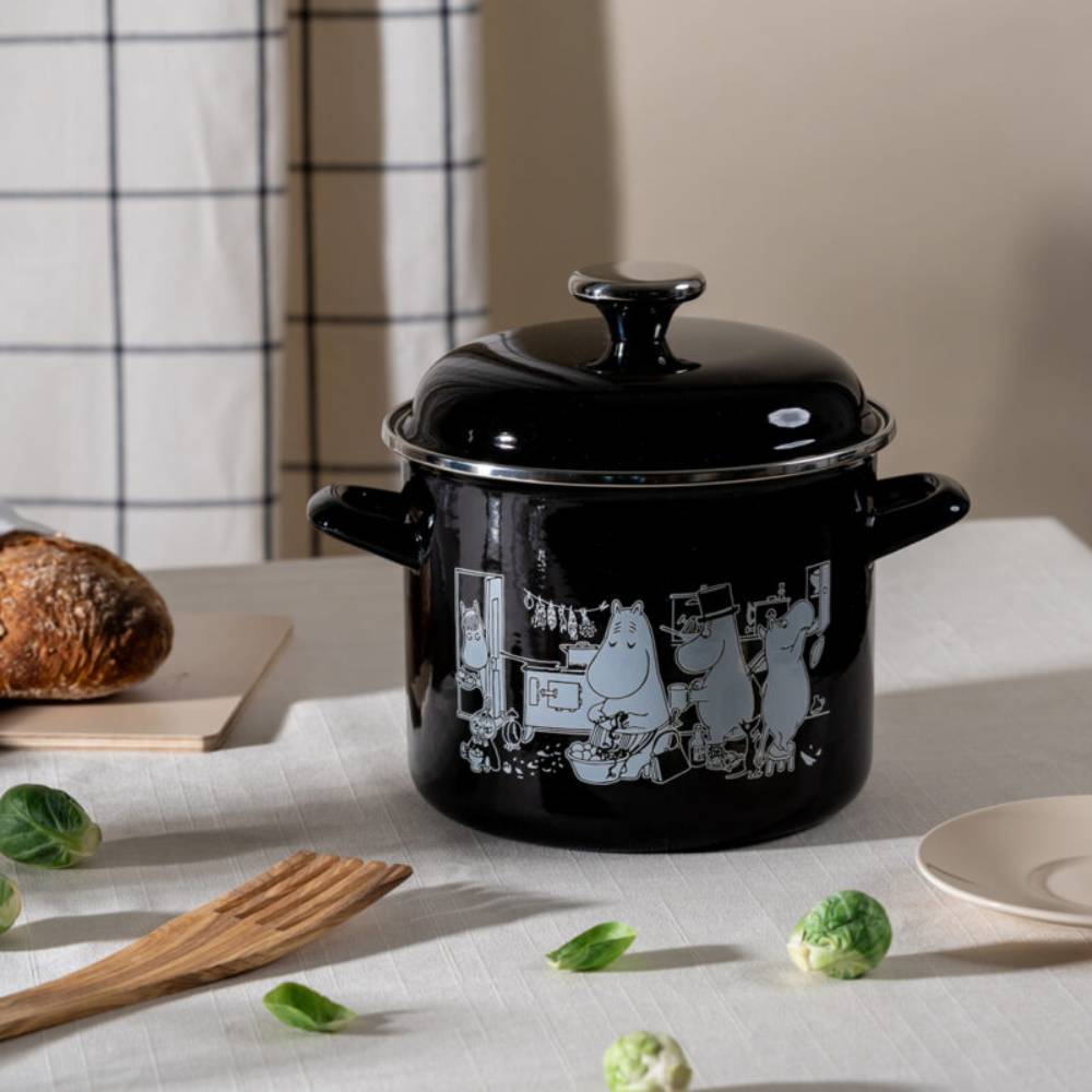 Moomin In the Kitchen Pot 3.5 L - The Official Moomin Shop - United Kingdom