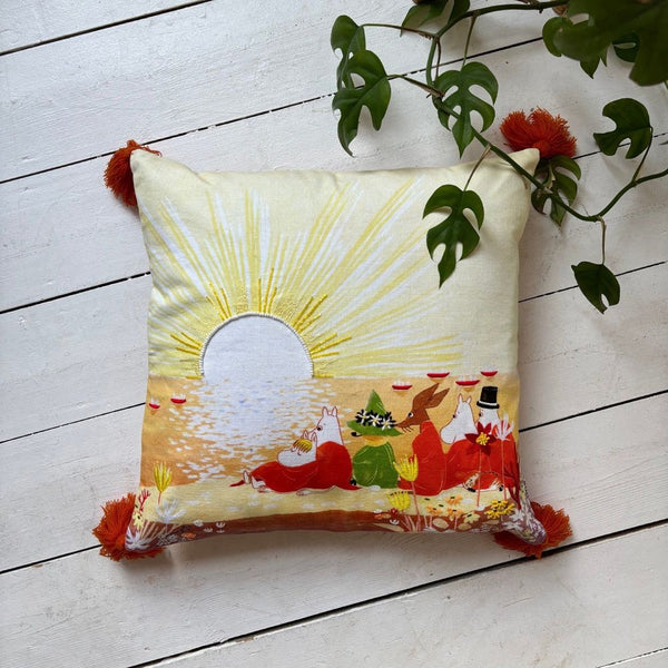 Moomin Cushion Sunset - The Official Moomin Shop - United Kingdom