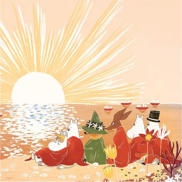 Greeting Card Sunset - The Official Moomin Shop - United Kingdom