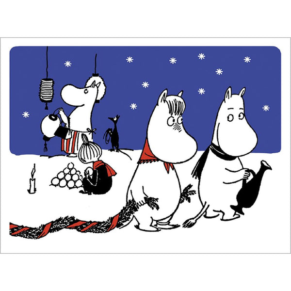 Moomin Winter Wonderland Greeting Card - The Official Moomin Shop ...