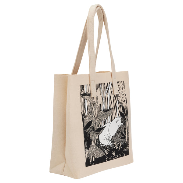 Moomin Pond Tote Bag 40 x 40 cm - The Official Moomin Shop - United Kingdom