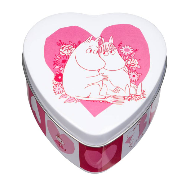Moomin Beloved Heart Shaped Tin - The Official Moomin Shop - United Kingdom