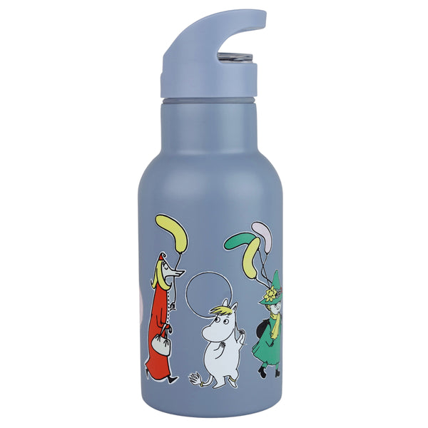 Moomin Festivities Water Bottle Blue - The Official Moomin Shop ...