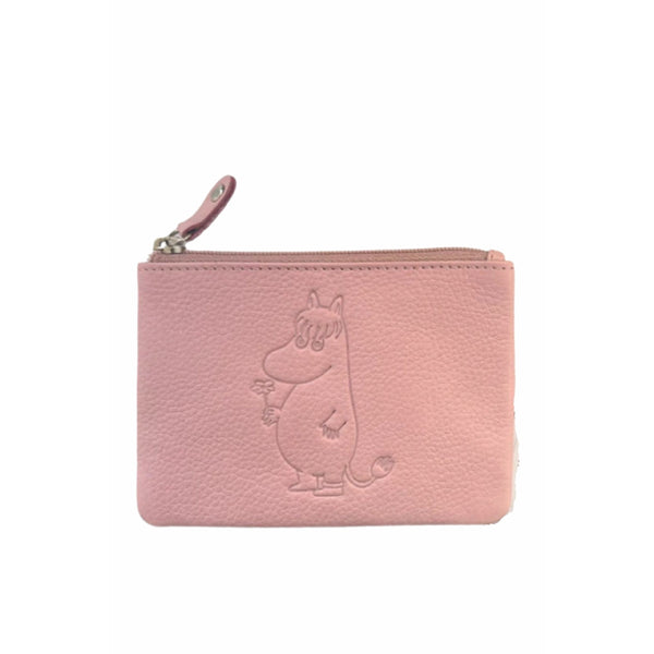 Snorkmaiden Pink Leather Purse - The Official Moomin Shop - United Kingdom