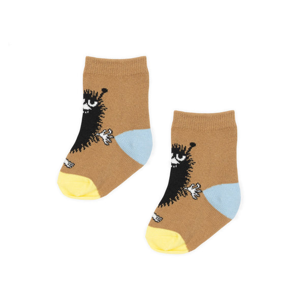 Baby Socks Set Moomintroll And Stinky Brown/Blue - The Official Moomin ...