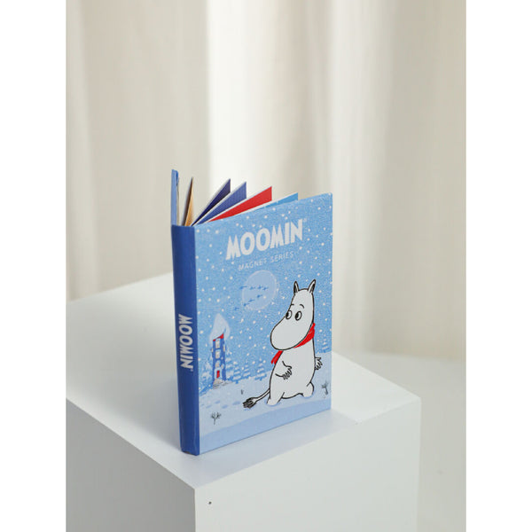 Moomintroll Winter Book Magnet - The Official Moomin Shop - United Kingdom