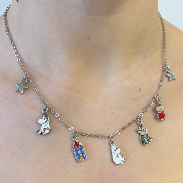 Moomin Family Charm Necklace - The Official Moomin Shop - United Kingdom