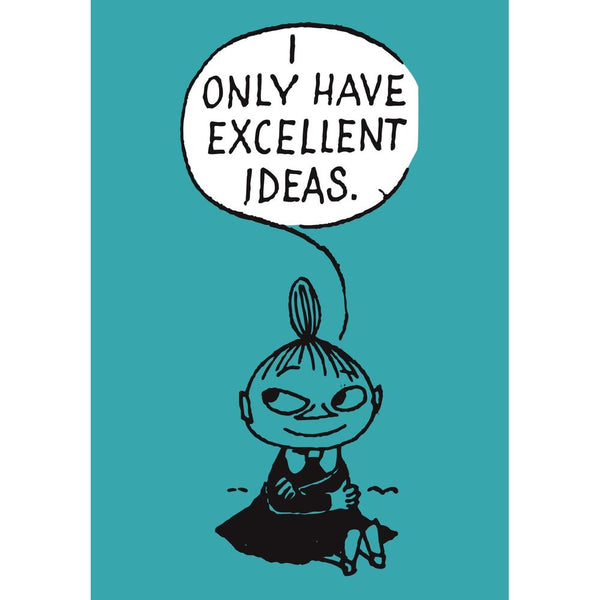 Mini Greeting Card I Only Have Excellent Ideas - The Official Moomin ...