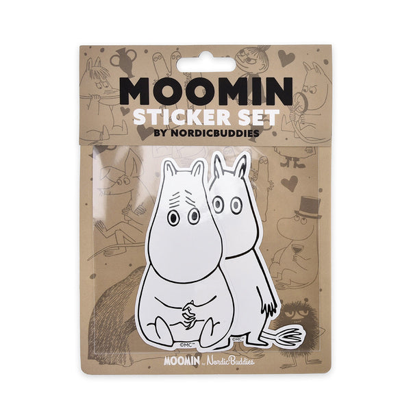 Moomintroll XL Stickers 2 pcs - The Official Moomin Shop - United Kingdom