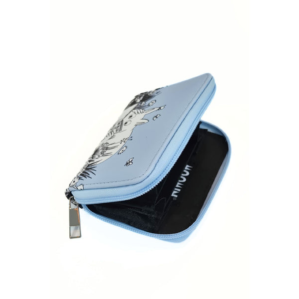 Summer Day Wallet Blue - The Official Moomin Shop - United Kingdom