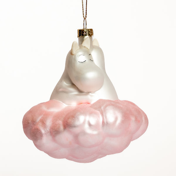 Moomintroll And Snorkmaiden On A Pink Cloud Ornament - The Official ...