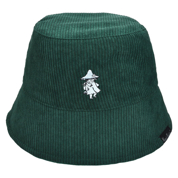 Moomin Corduroy Bucket Hat Snufkin Green - The Official Moomin Shop ...