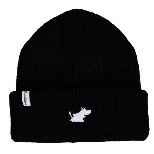 Beanie Adult Moomintroll Running Black - The Official Moomin Shop ...