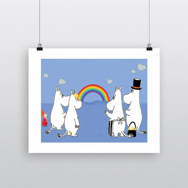 Art Print Rainbow - The Official Moomin Shop - United Kingdom