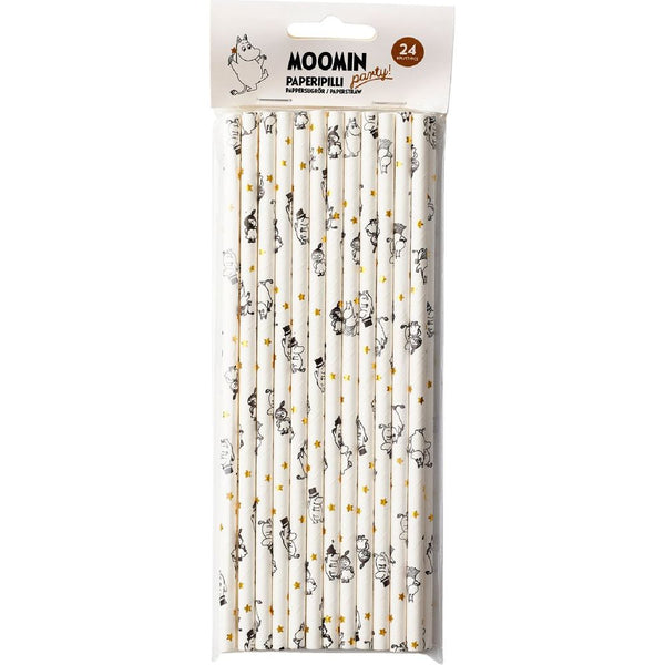 Moomin Paper Straws Party 24 pcs - The Official Moomin Shop - United ...