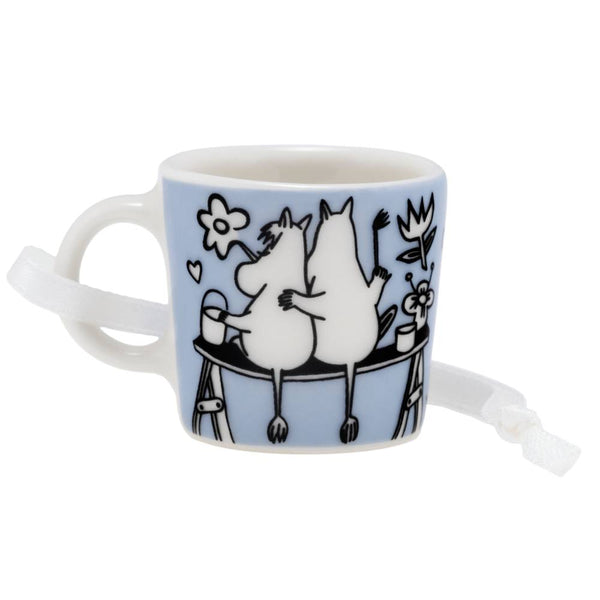 Moomin Blue Love Mini Mug 12 mm - The Official Moomin Shop - United Kingdom
