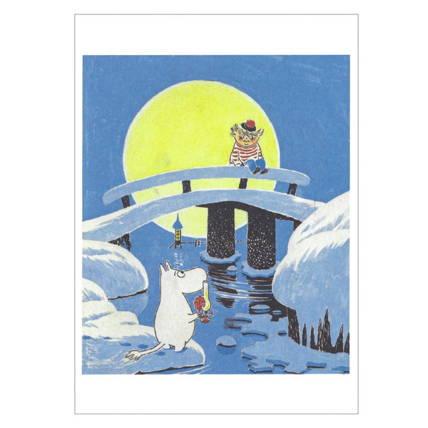 Moomin Postcard Midwinter - The Official Moomin Shop - United Kingdom