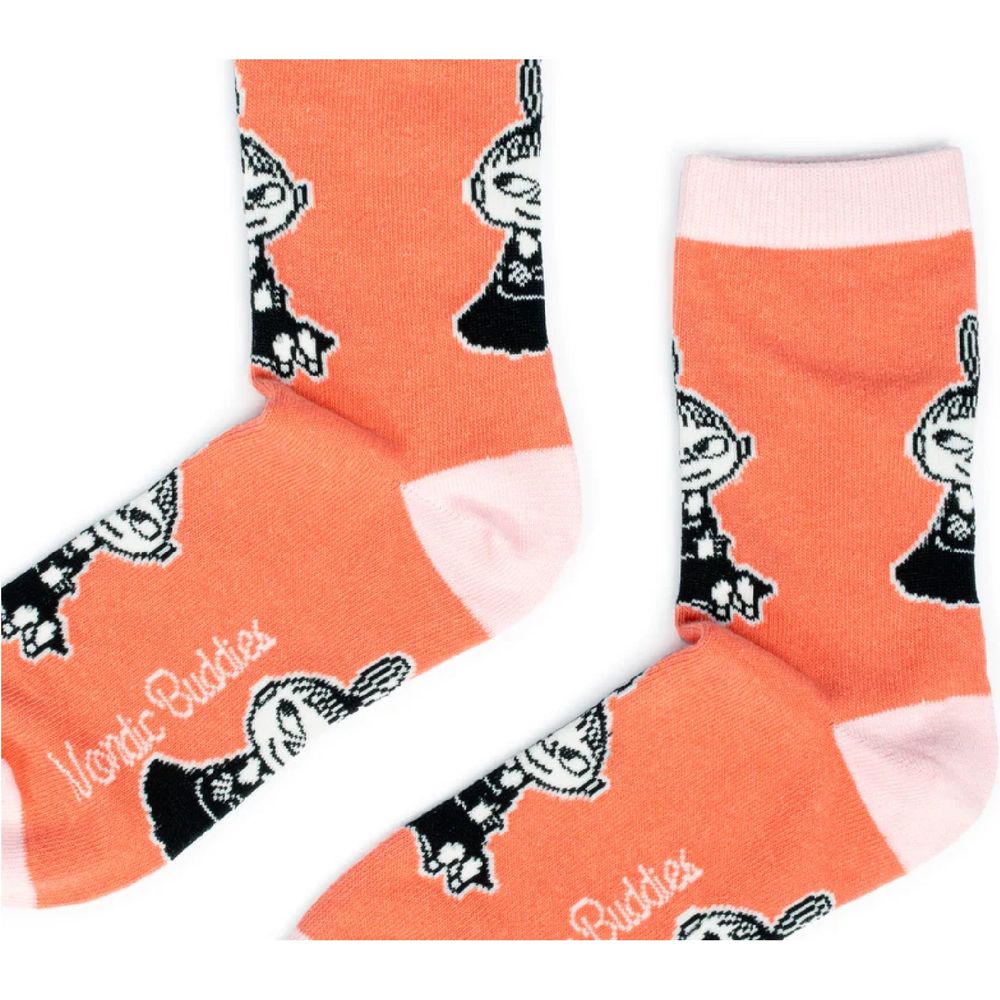 Moomin Socks Little My Red / Pink - The Official Moomin Shop - United ...