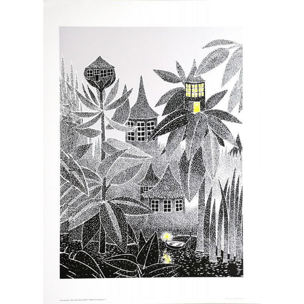 Poster Toffle's House large - The Official Moomin Shop - United Kingdom