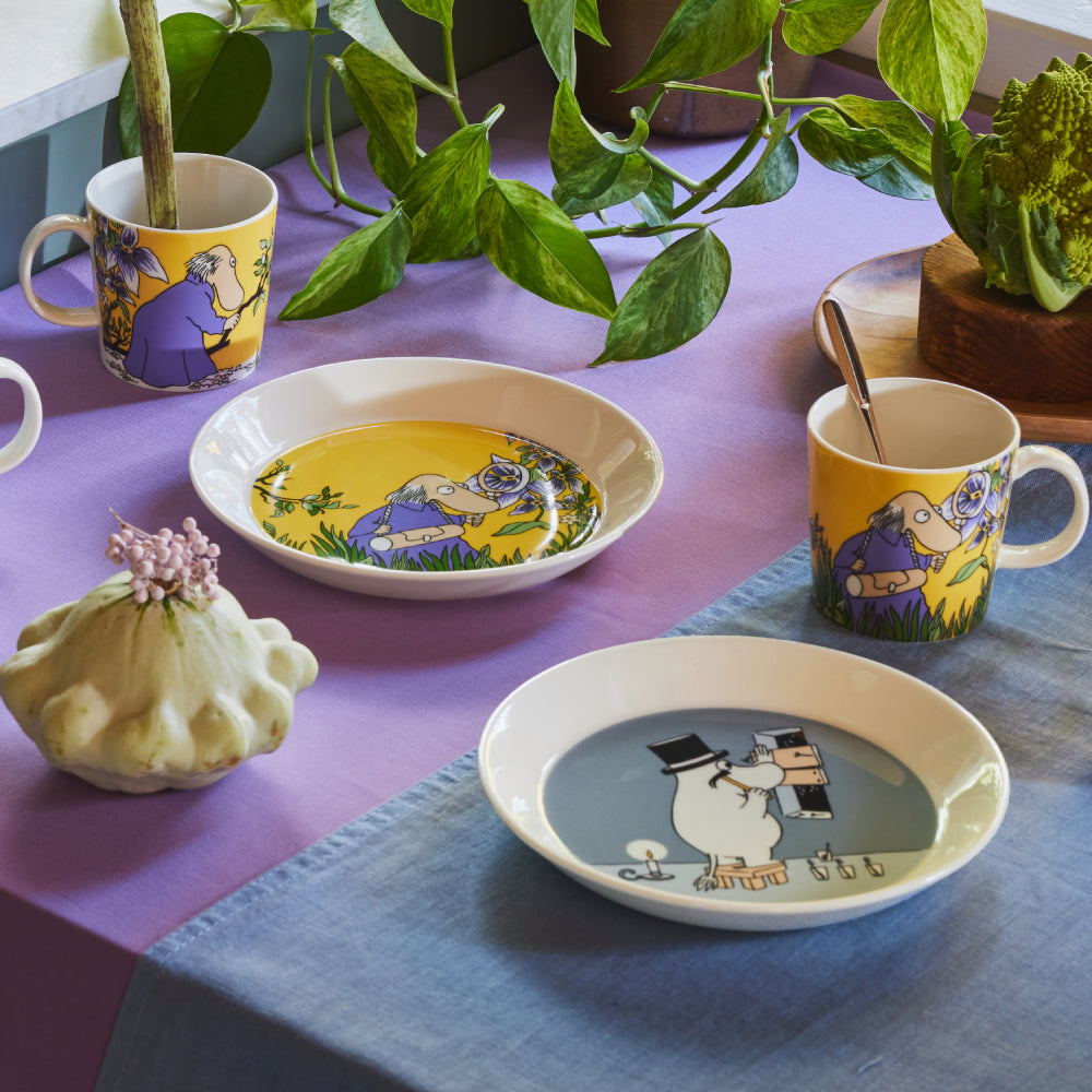 Moomin Plate Hemulen Yellow - The Official Moomin Shop - United Kingdom