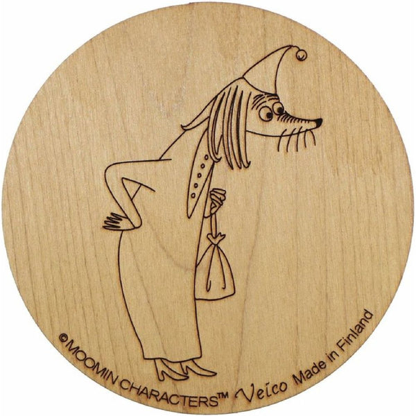 Wooden Coaster Fillyjonk - The Official Moomin Shop - United Kingdom
