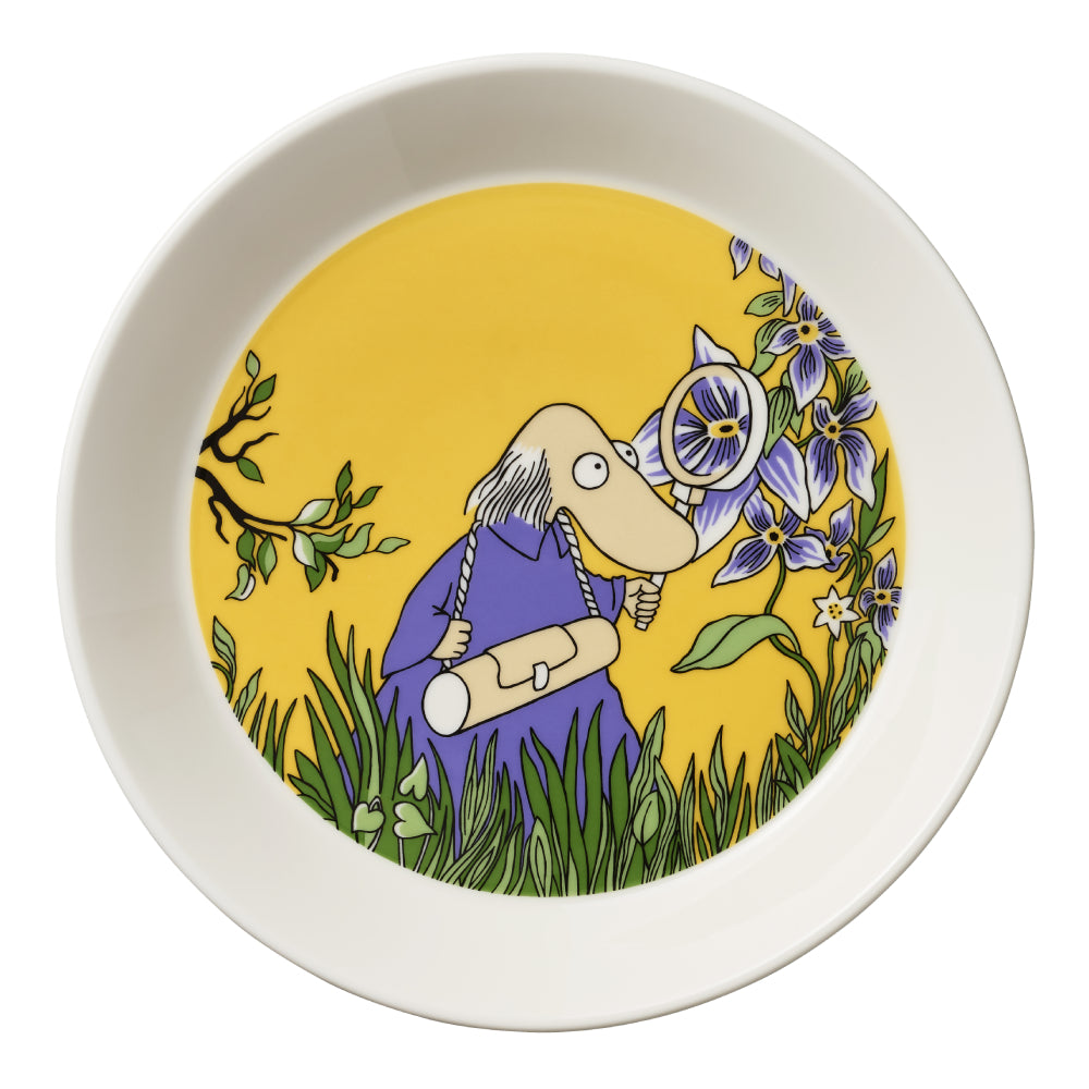 Moomin Plate Hemulen Yellow - The Official Moomin Shop - United Kingdom