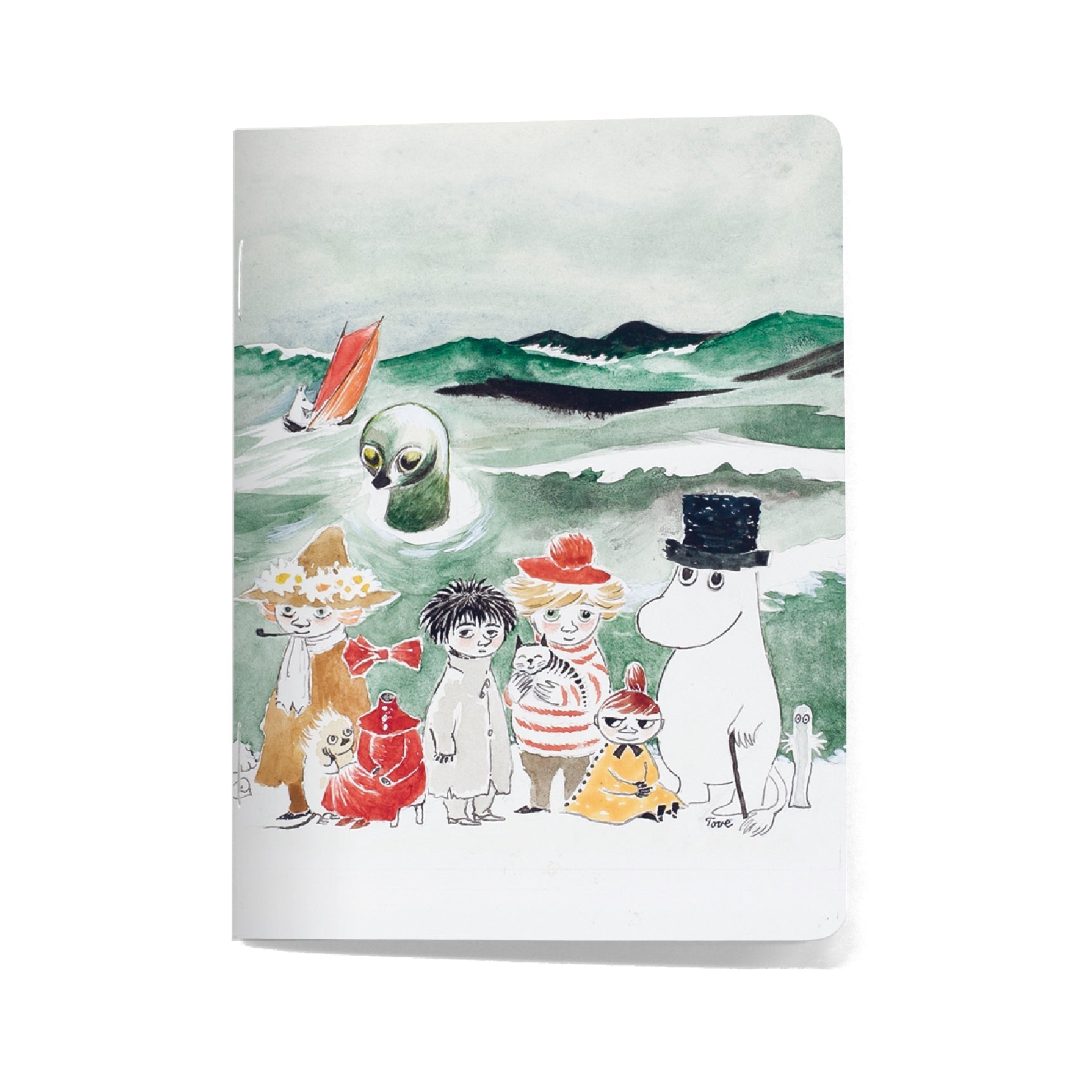 Moomin Mini Notebook Sea monster - The Official Moomin Shop - United ...
