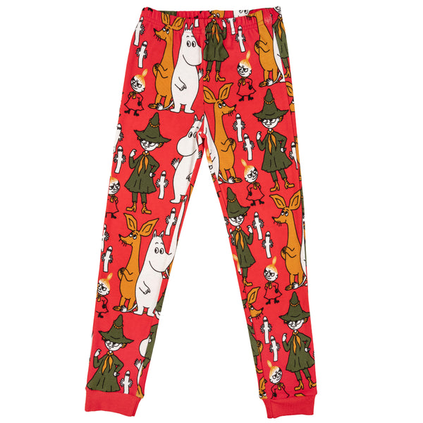 Moomin Ponder Kids Pyjamas Red - The Official Moomin Shop - United Kingdom