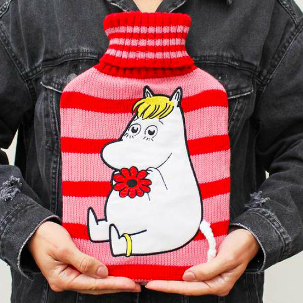 Moomin Hot Water Bottle Stripy Snorkmaiden - The Official Moomin Shop ...