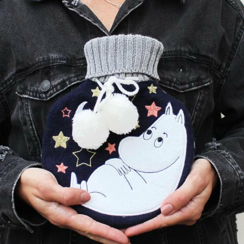 Moomin Hot Water Bottle Moon - The Official Moomin Shop - United Kingdom