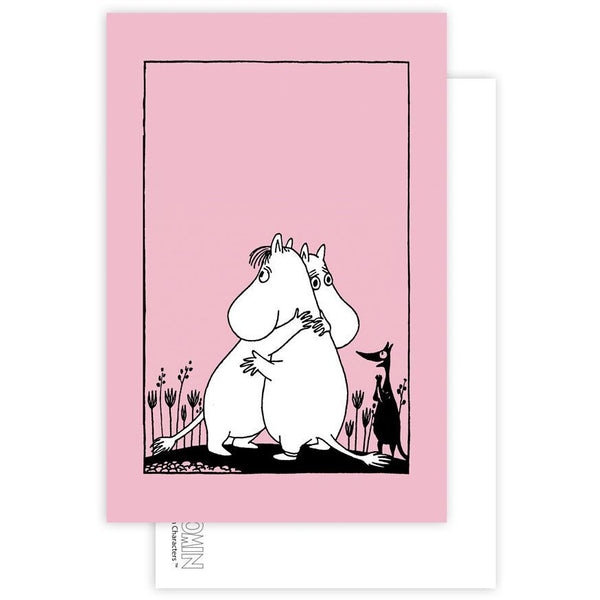 Postcard Love Pink - The Official Moomin Shop - United Kingdom