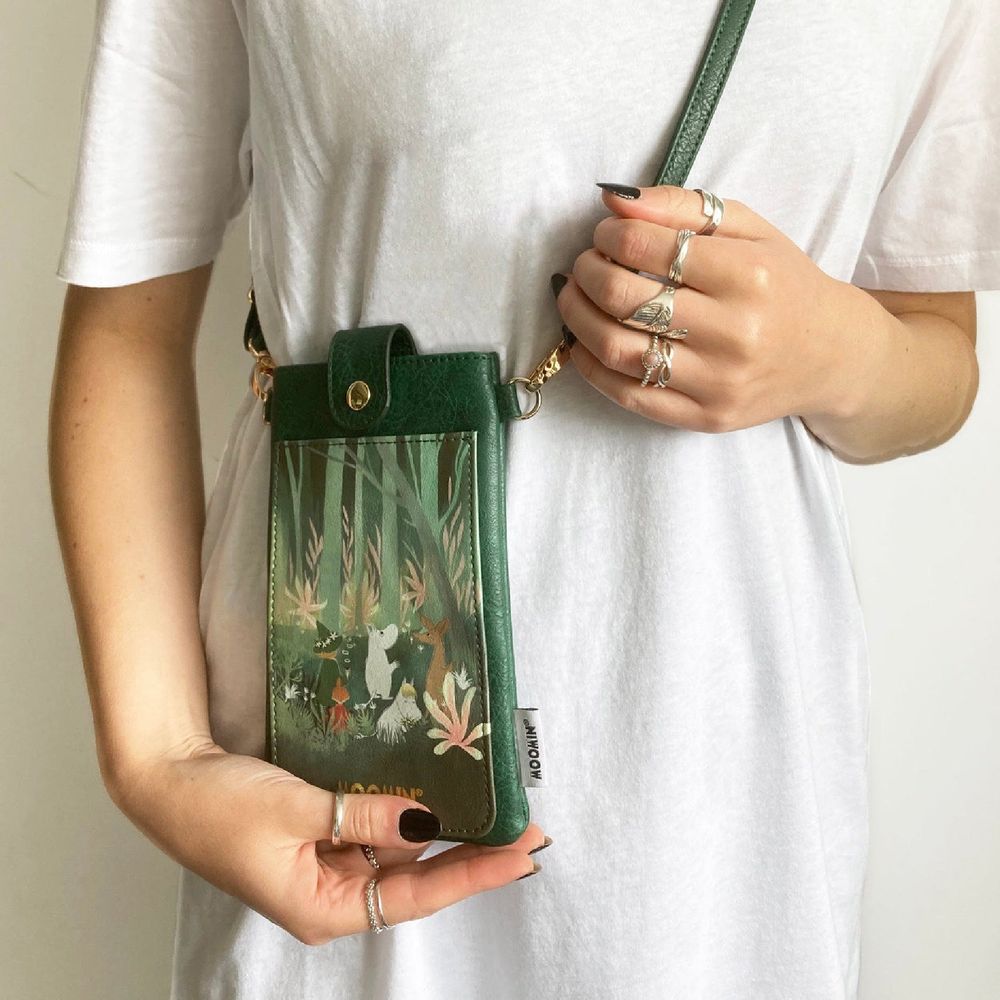 Moomin Phone Wallet Forest - The Official Moomin Shop - United Kingdom