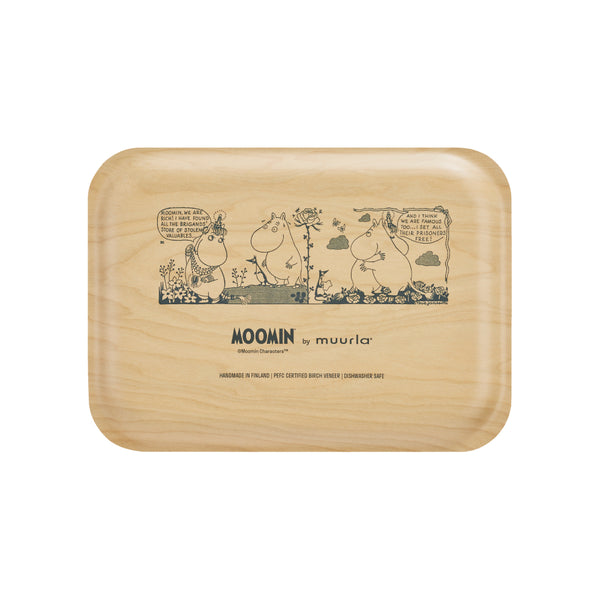 Moomin Tray Hug 27 x 20 cm - The Official Moomin Shop - United Kingdom