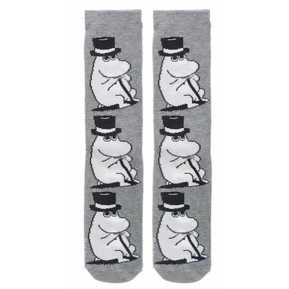 Moomin Socks Moominpappa Grey - The Official Moomin Shop - United Kingdom